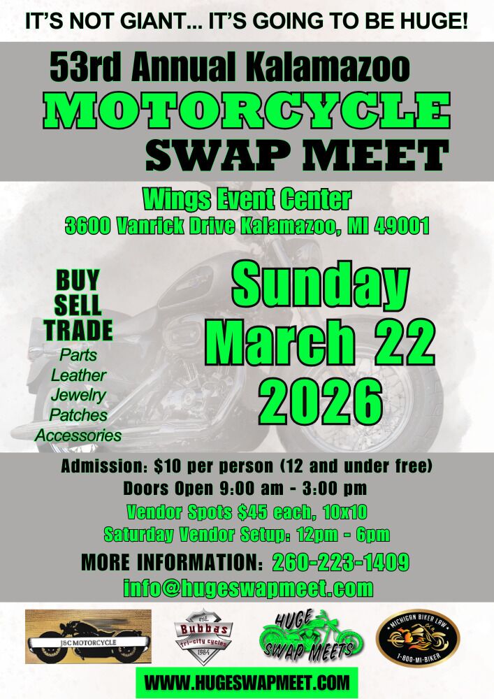 Kalamazoo Motorcycle Swap Meet 2026